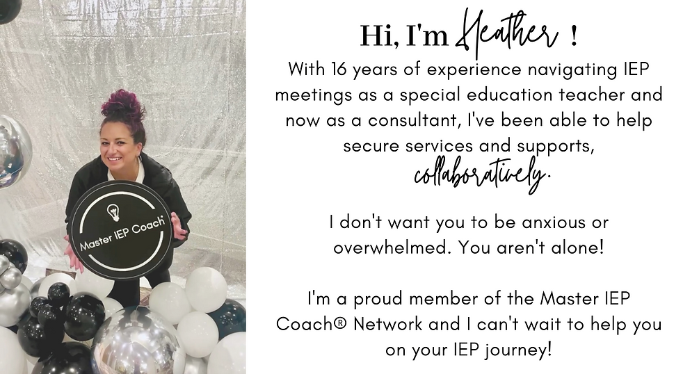 Special Education Consultant | Heather Wright, M.Ed | Cumming